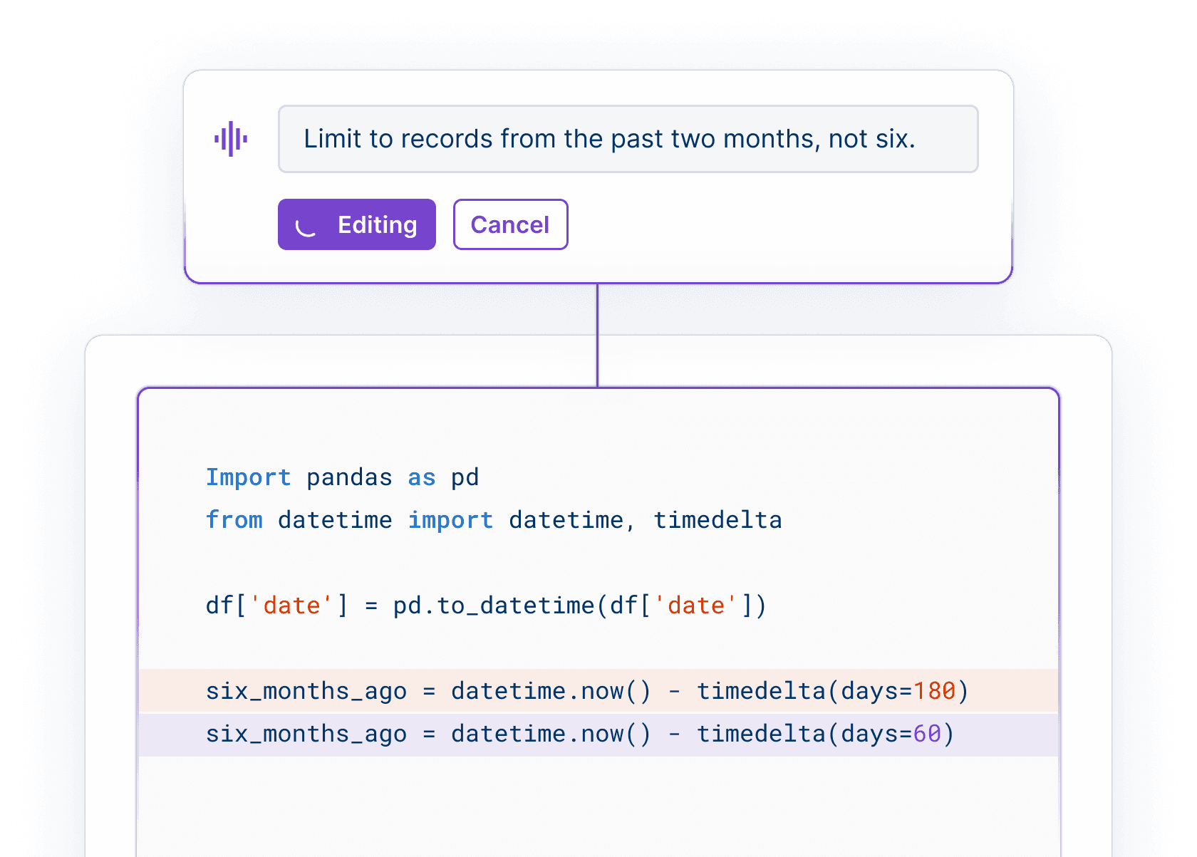 Deepnote AI - contextual AI help for all your data projects
